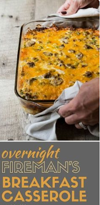 Fireman's Overnight Breakfast Casserole | BEST EVER RECIPES