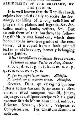 New Liturgical Movement: A Breviary According to the Jesuit Use