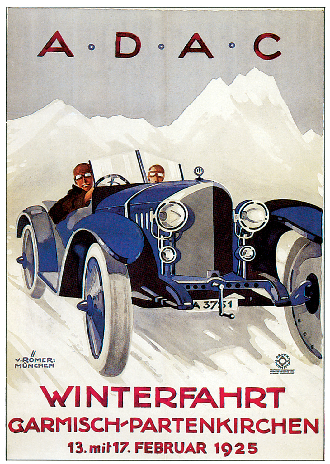 Sisters' Warehouse: Vintage Automobile Posters
