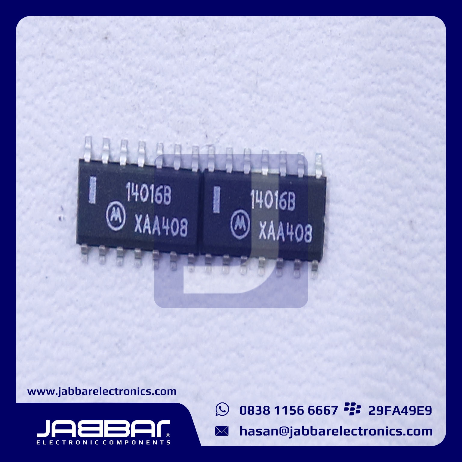 JUAL IC MC14016B SMD - Pusat Komponen Elektronika