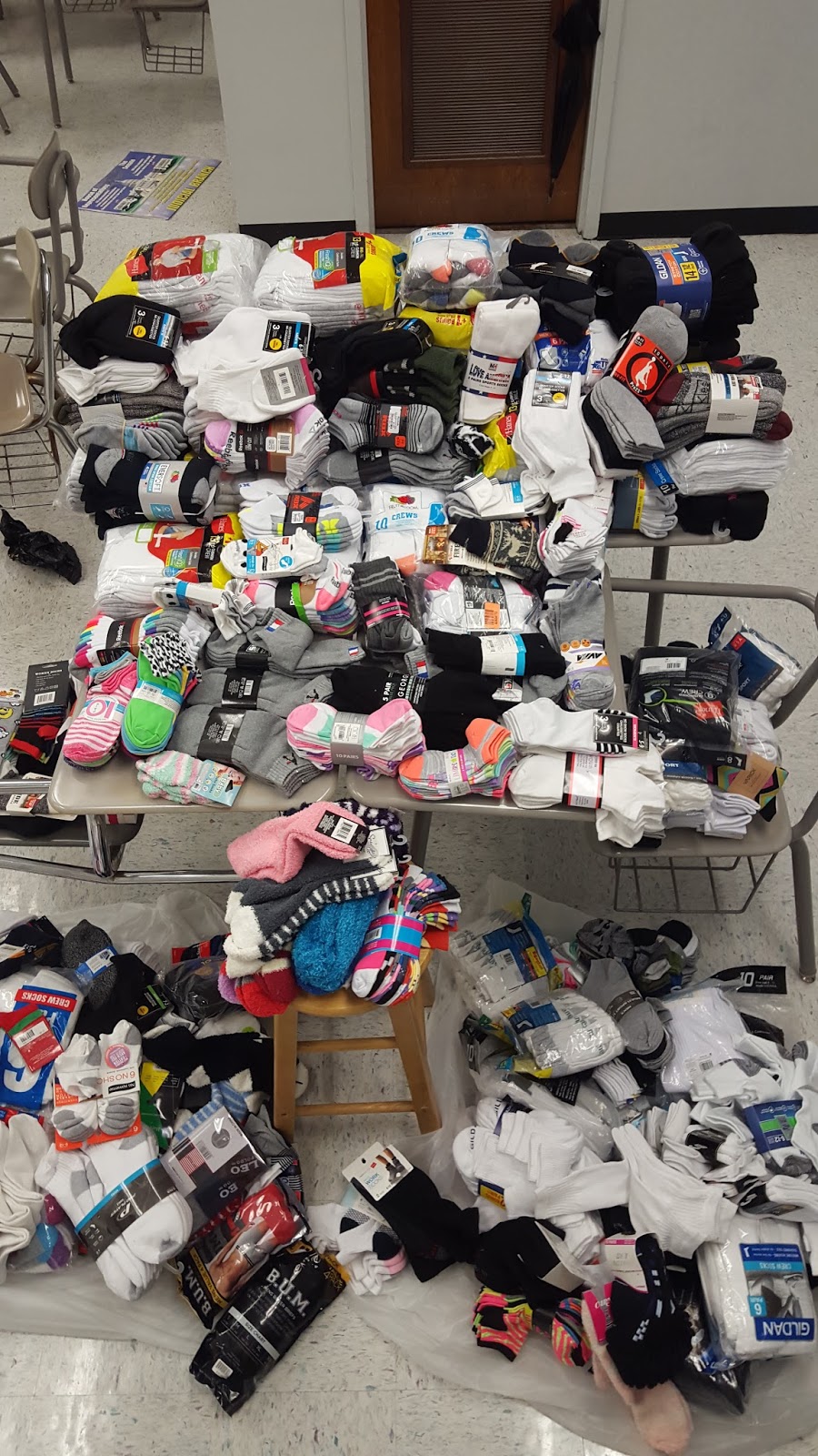 High Tech Holds Another Successful Sock Drive This Year – Hudson County ...