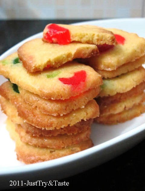 Resep Cherry Icebox Cookies | Just Try & Taste