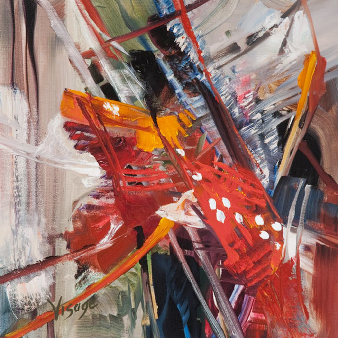 El arte es su máxima expresión : Pintura Abstracta al Óleo, Vie Dunn ...