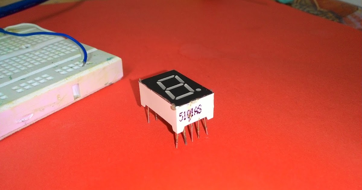 Simple Arduino Program: Arduino + 7 Segment