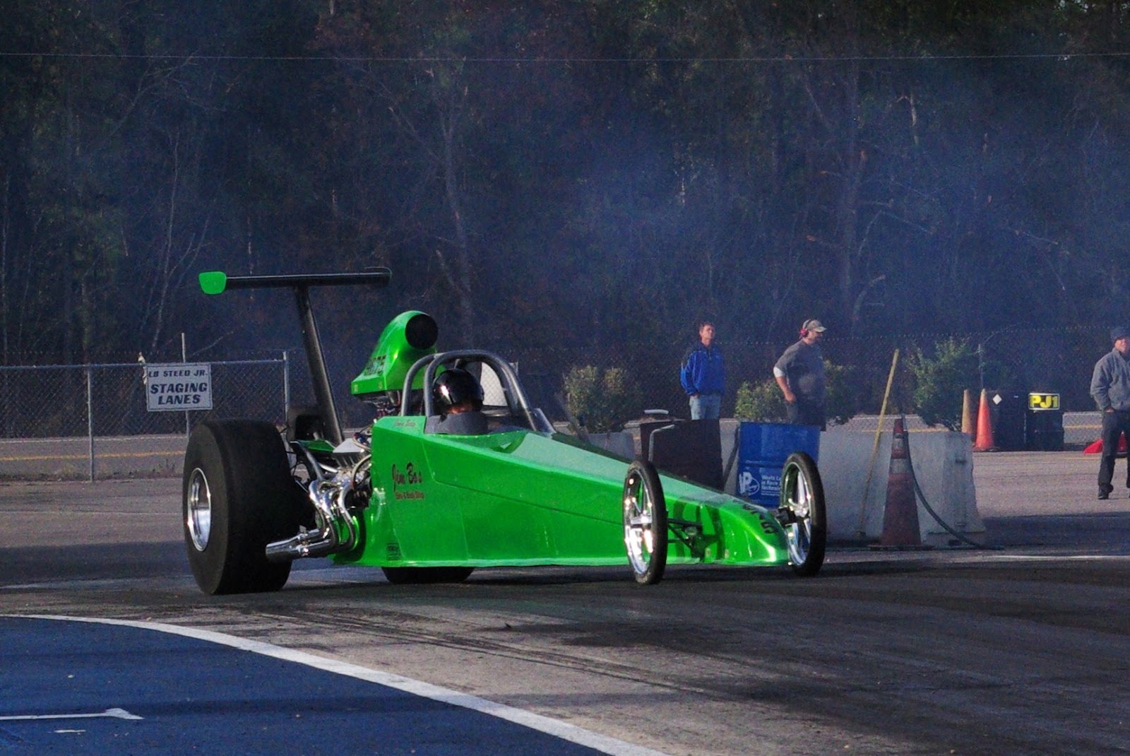 Fast Shutter: JIMMY BERLEYS BEAUTIFUL ((GREEN)) DRAGSTER AT CAROLINA ...