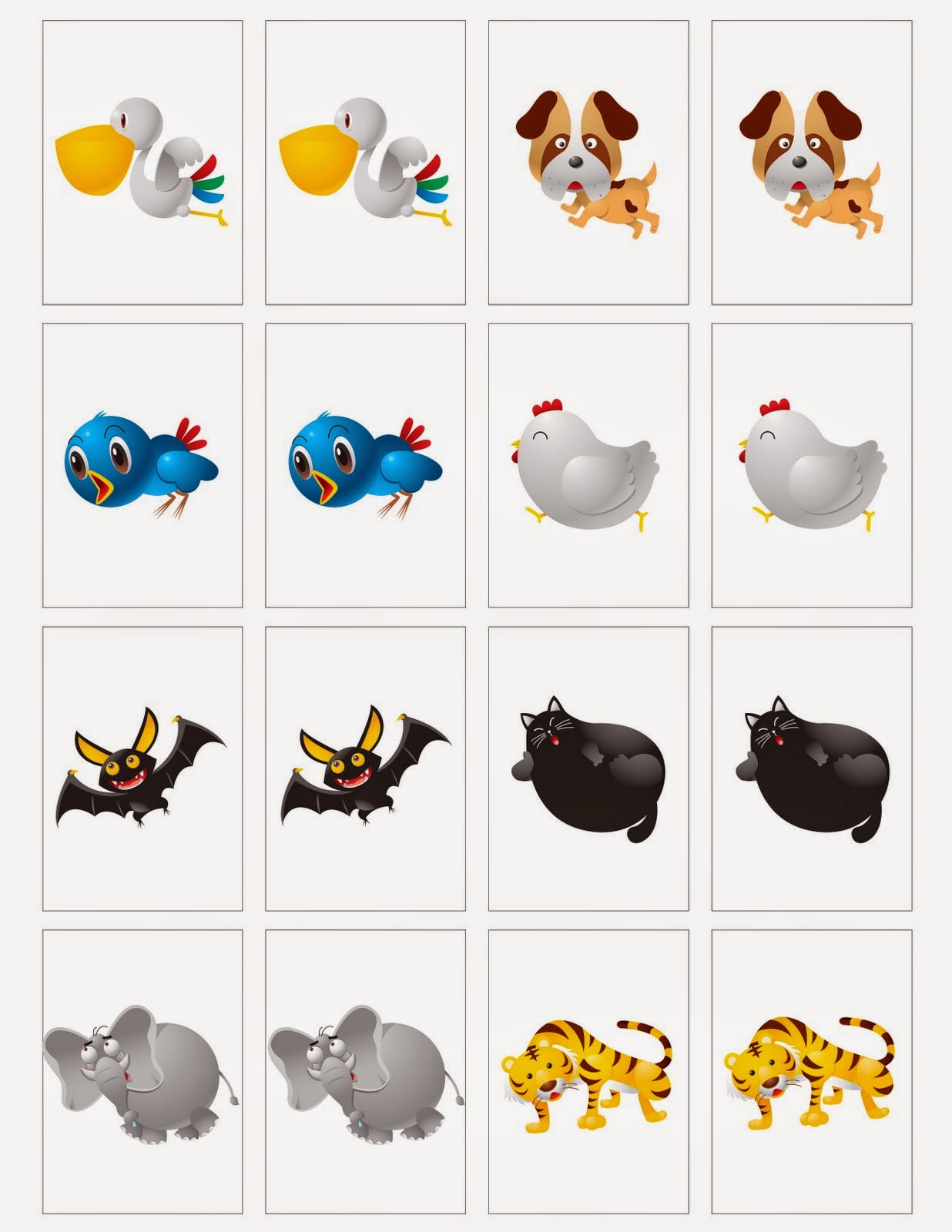 InfantoTic: MEMORY ANIMALES Y MÁS