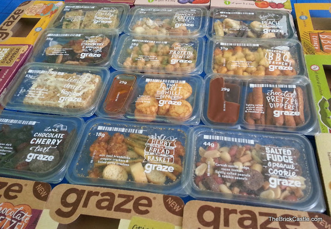 The Brick Castle: Graze 'Good To Go' Instore Snack Range