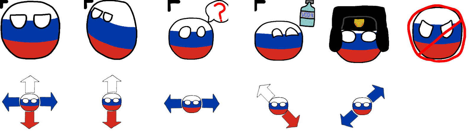 Rusia cursor/puntero