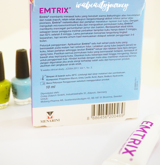 [REVIEW] EMTRIX FUNGAL NAIL TREATMENT | iva's beauty journey