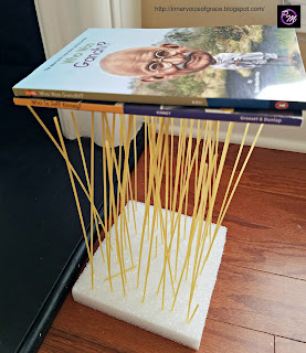 Poetic Mommy: Friday Family Fun - Spaghetti Strength Balancing