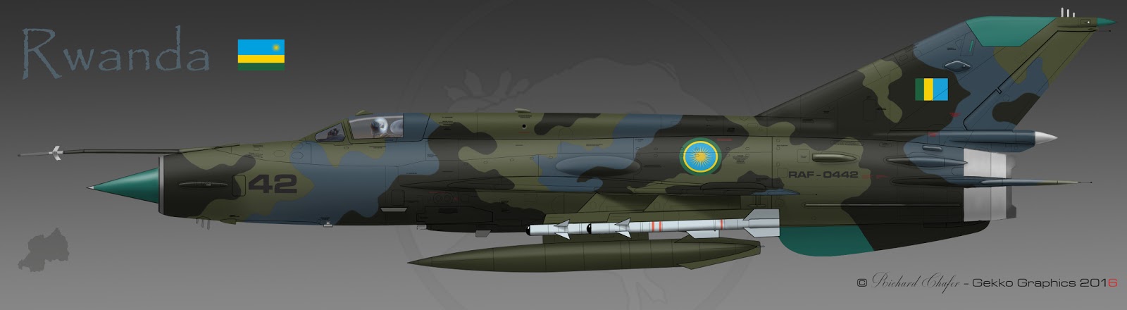 Studio Gekko: Rwanda MiG-21MF