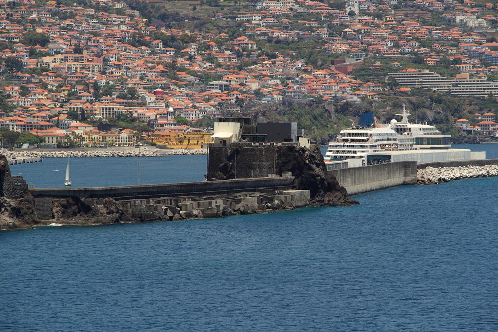 Funchal port and the city - Funchal Daily Photo