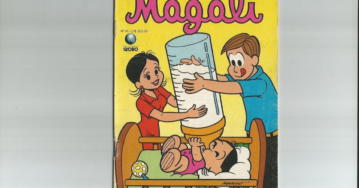 Turma da Mônica Digital: Magali nº 61 - Editora Globo / Ler gibi online