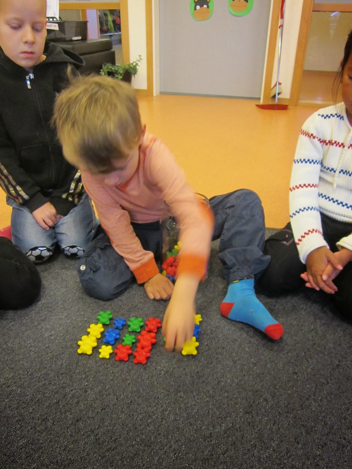 Förskoleklass C: Mattekluringar.