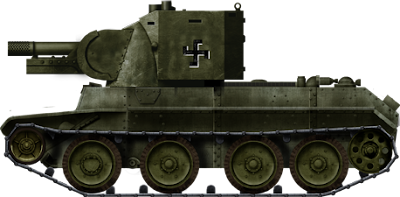 TANKS RARITIES: BT-42 "Christie". El cañón de asalto finlandés