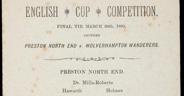 Before The 'D'...Association Football around the world, 1863-1937.: FA ...