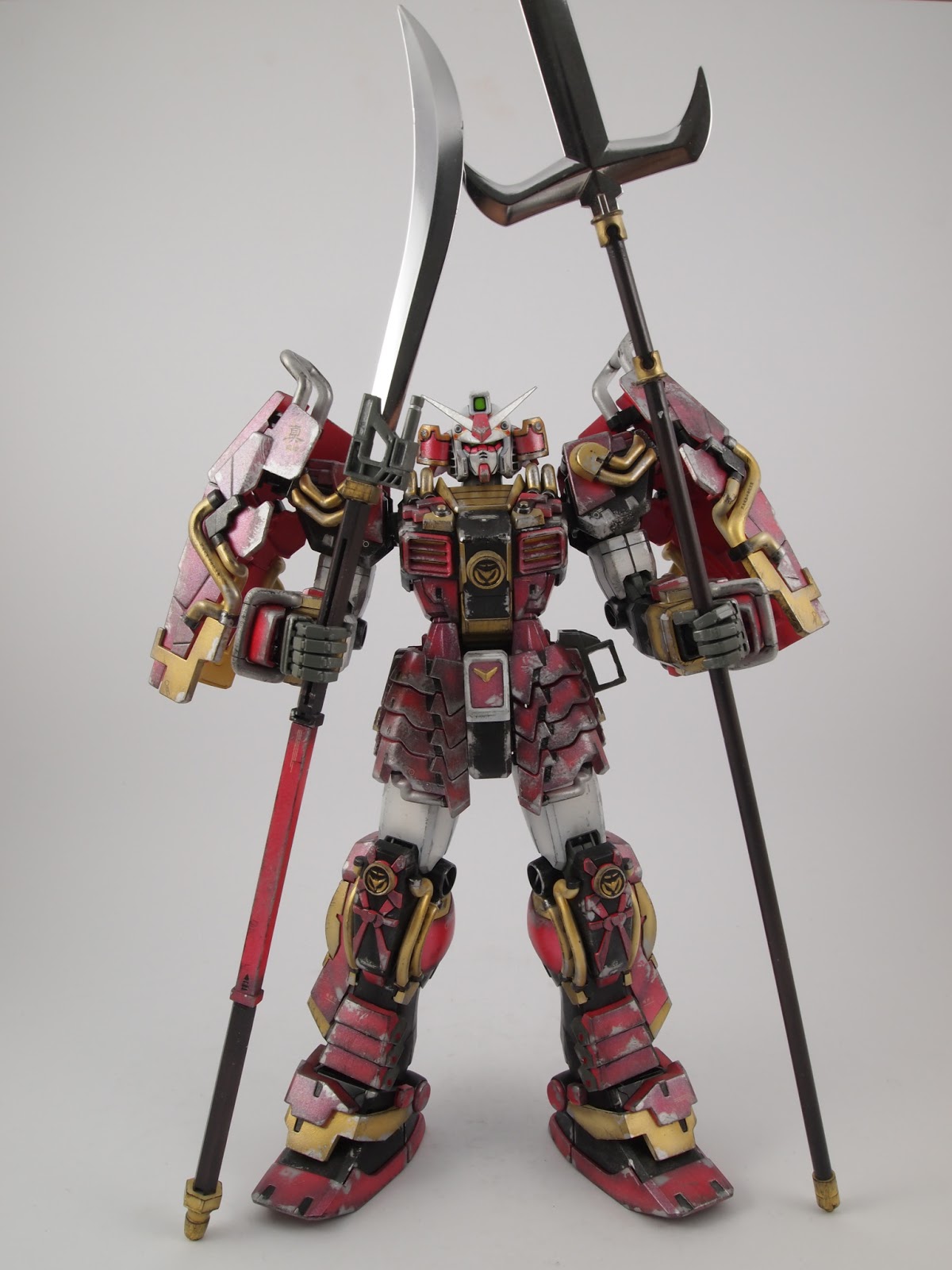 Arashi no Kumo: Painted Kit: 1/100 MG Shin Musha Gundam
