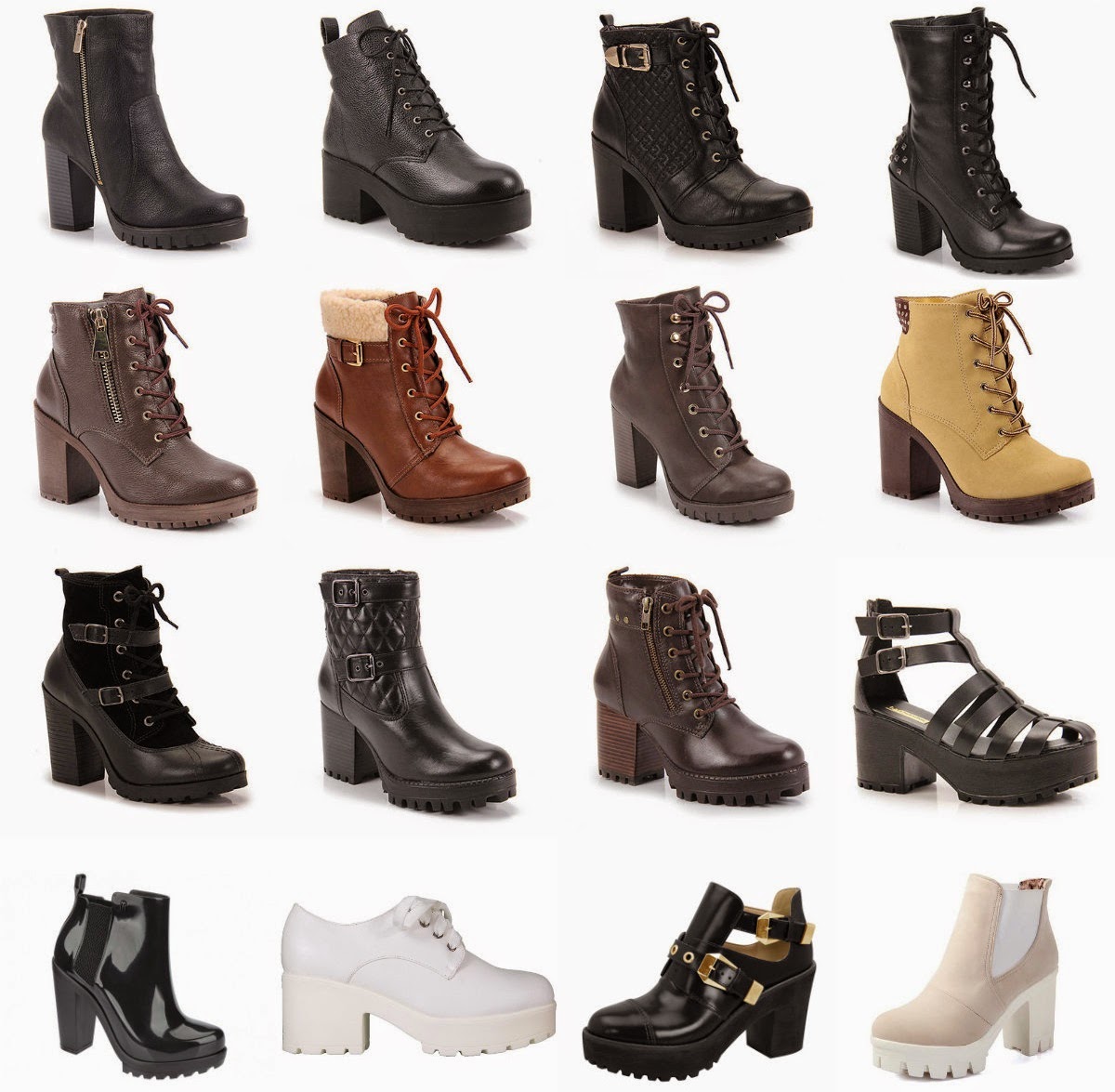 Carol Helm: Tendência - Chunky Shoes