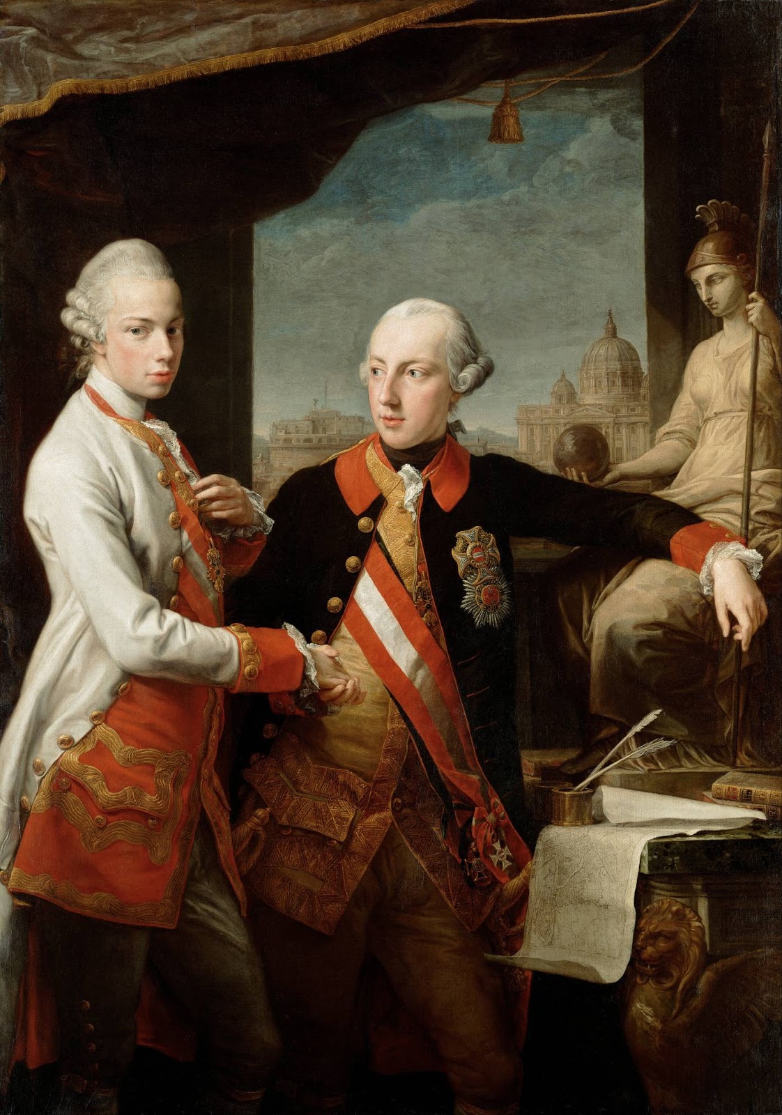 Spencer Alley: Aristocratic Males by Pompeo Batoni