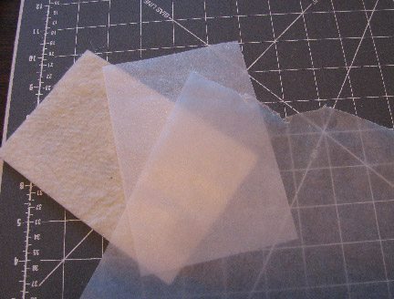 Mixed Media Artist: Leftover batting pieces - part two