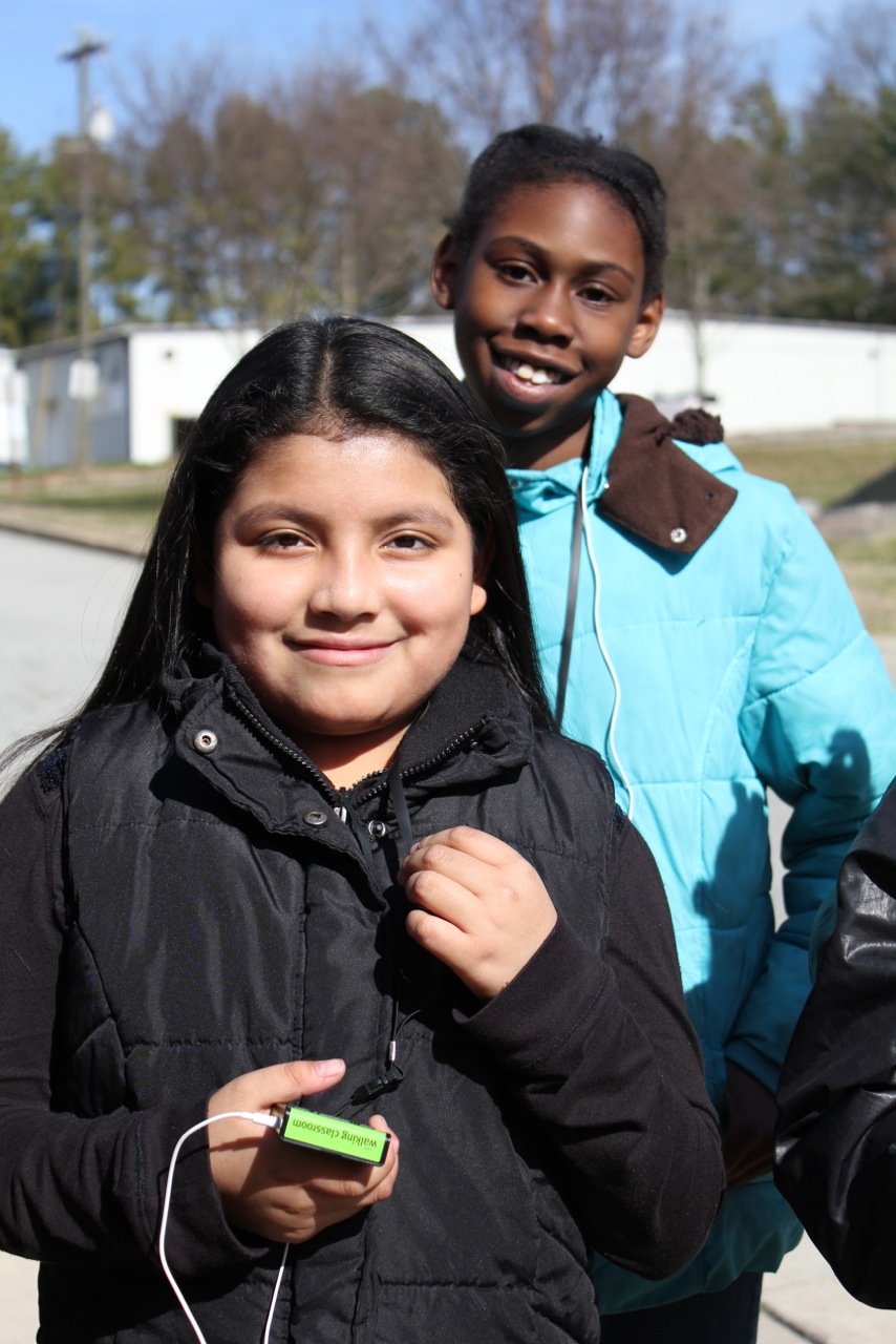 Corkboard Connections: Walk, Listen, and Learn: The Walking Classroom