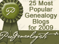Olive Tree Genealogy Blog: 25 Most Popular Genealogy Blogs