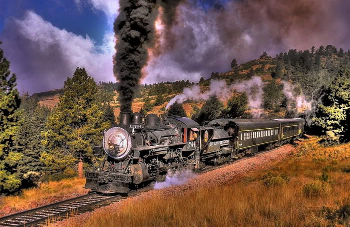 15 Beautiful Steam Train Photos - Wallpapers Collection