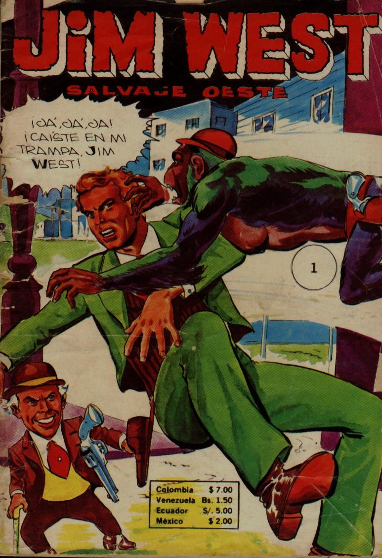 Cine Comics y Series de Tv: Jim West # 1