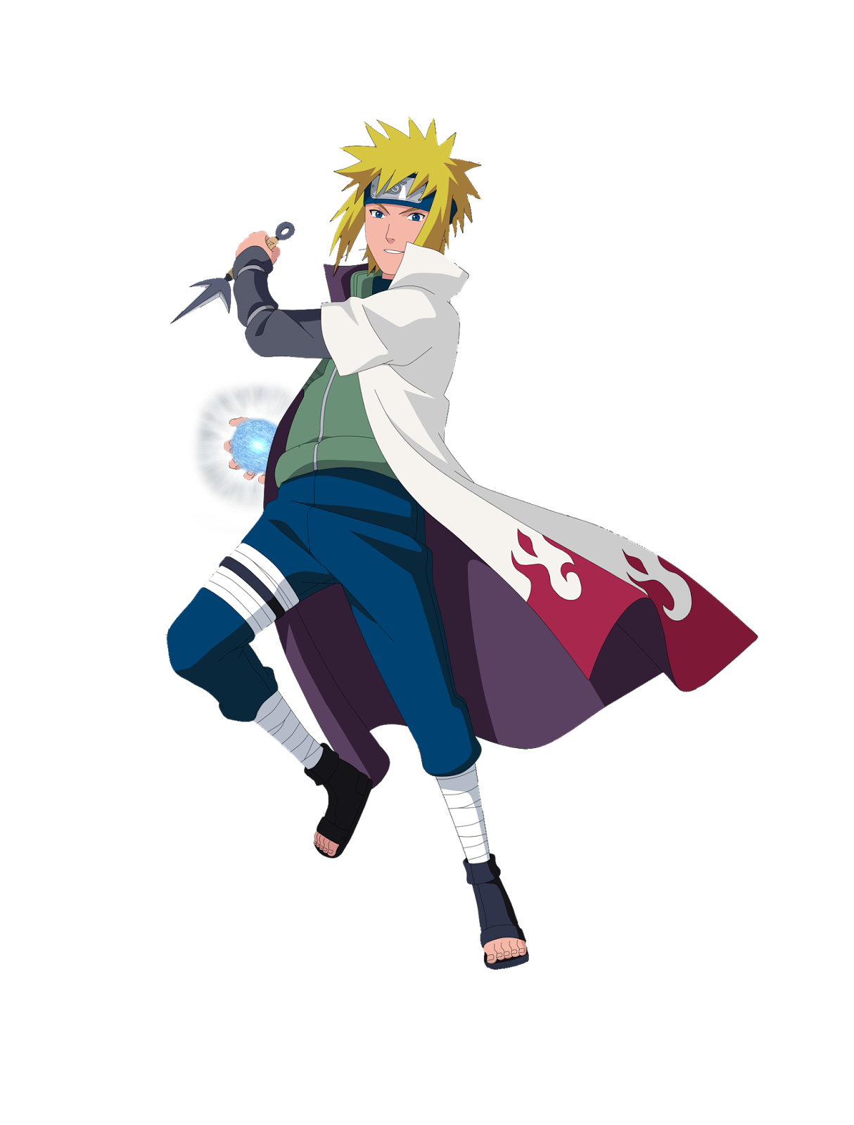 render minato namikaze o quarto hokage