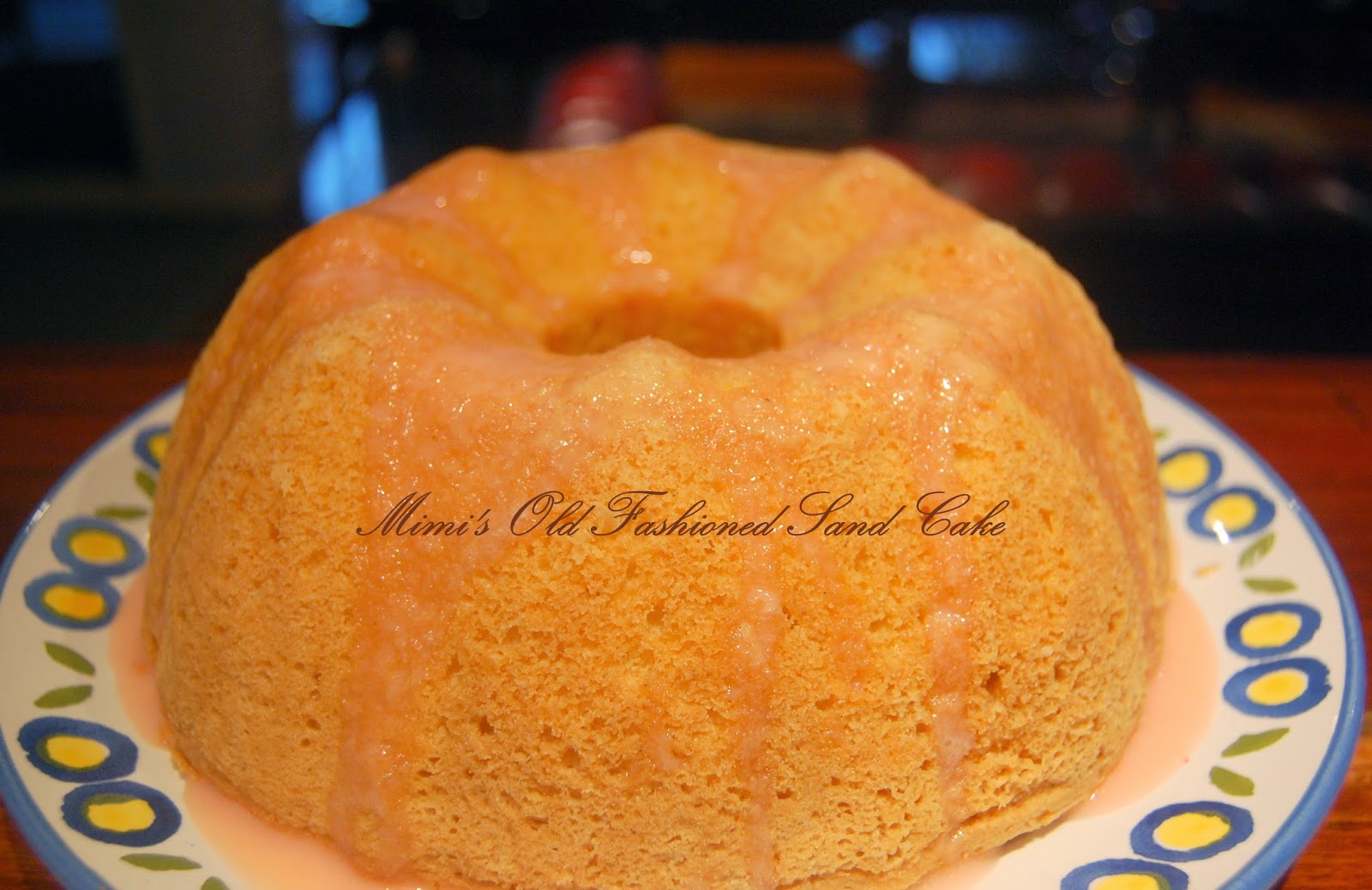 A Tray of Bliss: Old Fashioned Sand Cake....