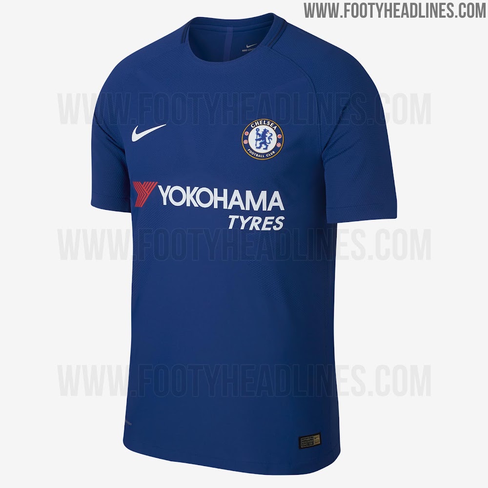 Nike Chelsea 17-18 Home Kit Released - Footy Headlines
