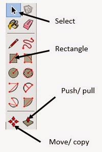 Perintah Move/Copy - Array pada Sketchup | Mamehleuqiet's Blog