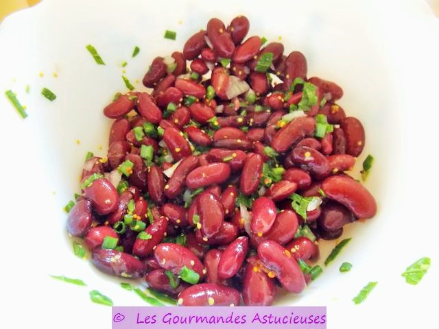 Salade de Haricots rouges (Vegan)