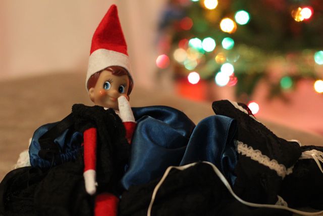 Peden's Place: 5 Highly Inappropriate Elf On The Shelf Ideas