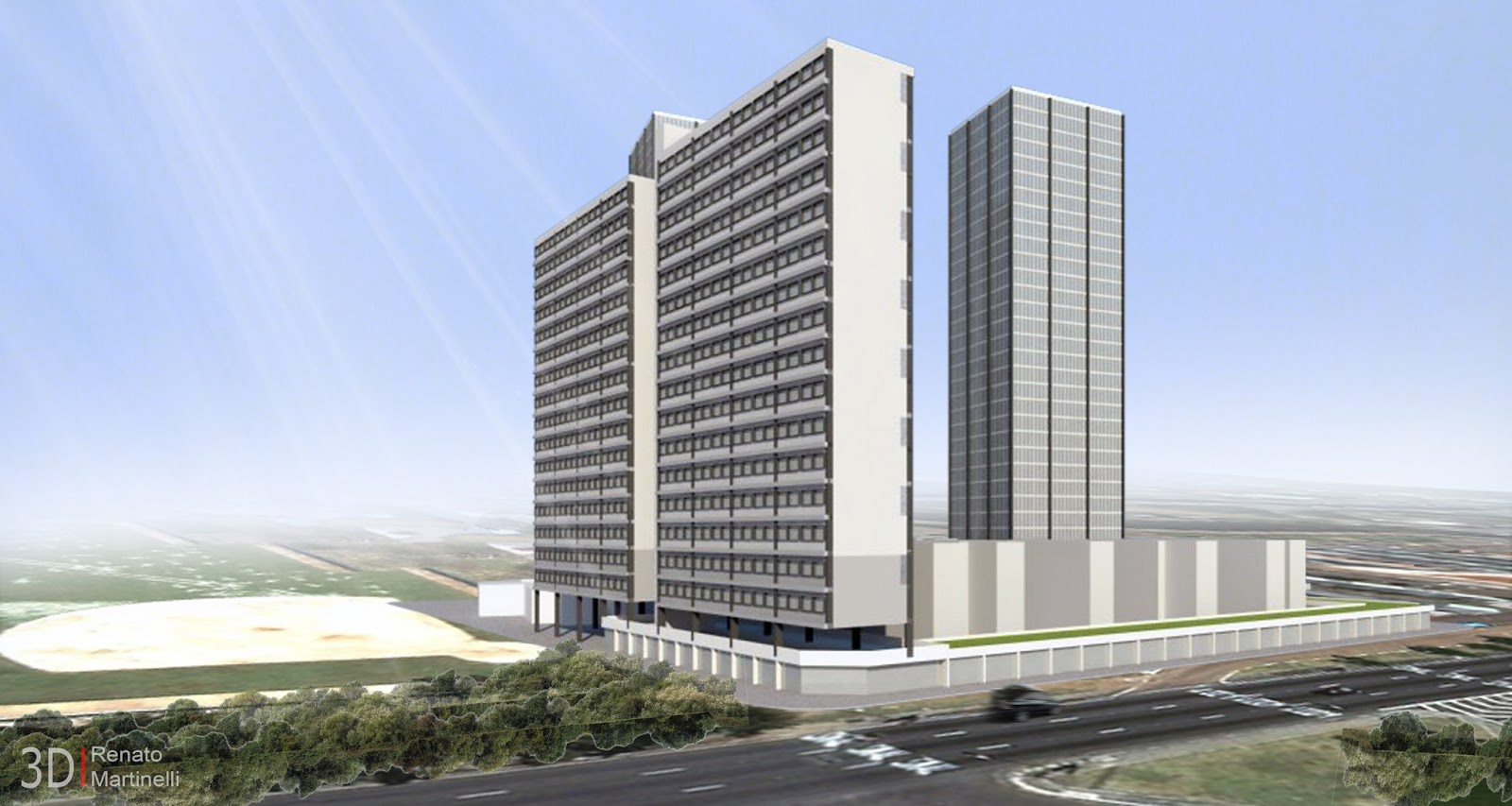 Renato Martinelli Arquiteto Urbanista: Edifício Multifuncional