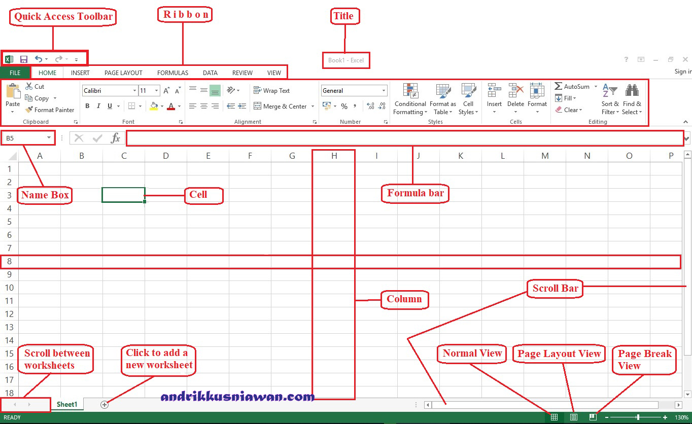 Bagian Bagian Microsoft Excel Dan Fungsinya Serta Kegunaannya Images Bagian Bagian Microsoft Excel Dan Fungsinya Serta Kegunaannya Images