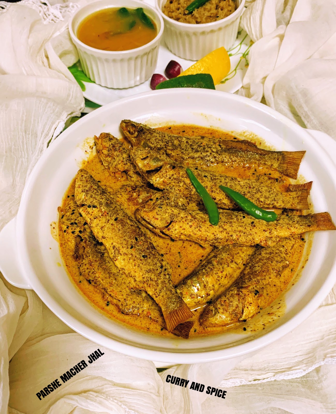 CURRY AND SPICE: PARSHE MAACHER JHAL