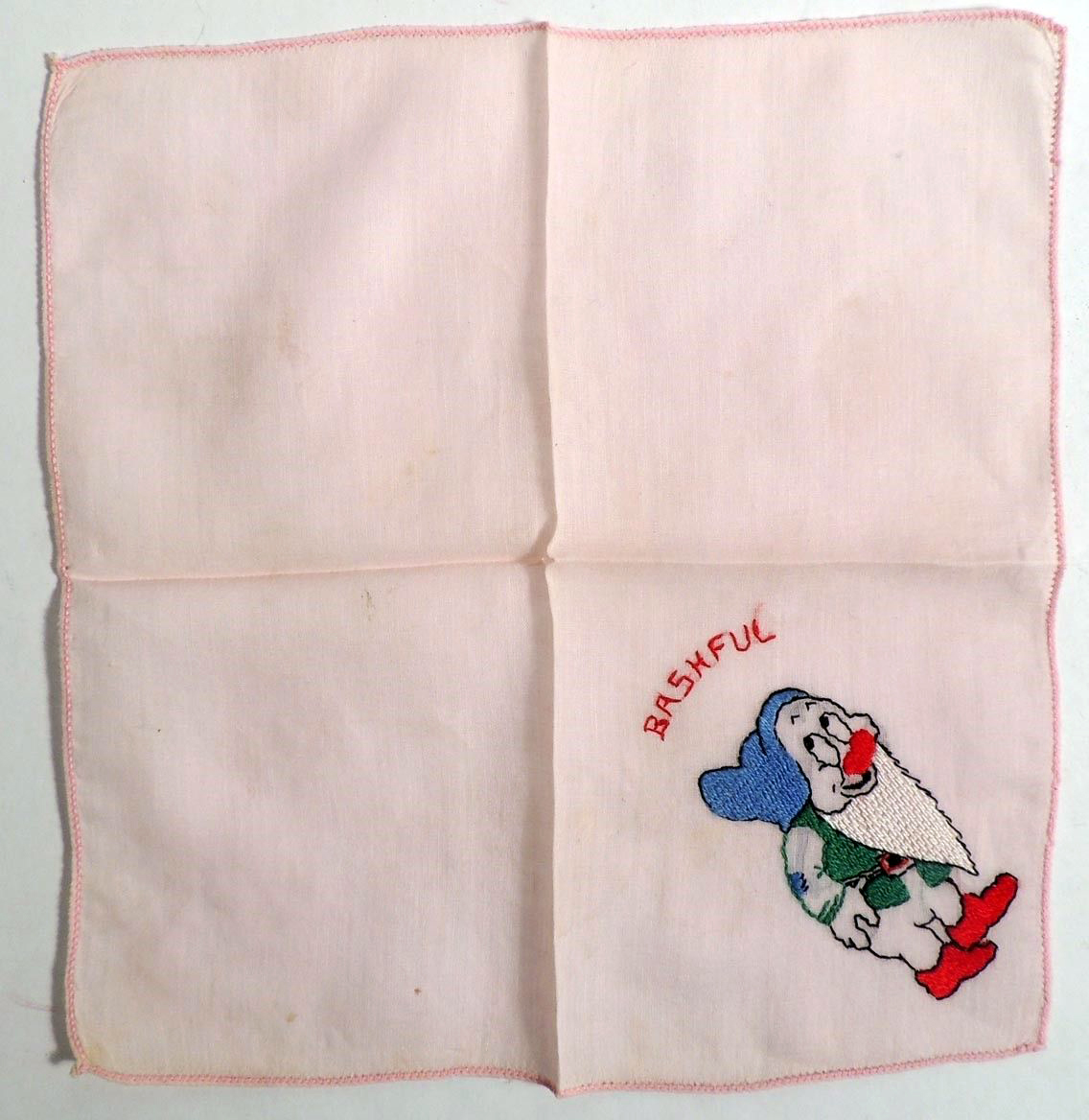 Filmic Light - Snow White Archive: 1938 Embroidered Hanky Boxed Sets by ...
