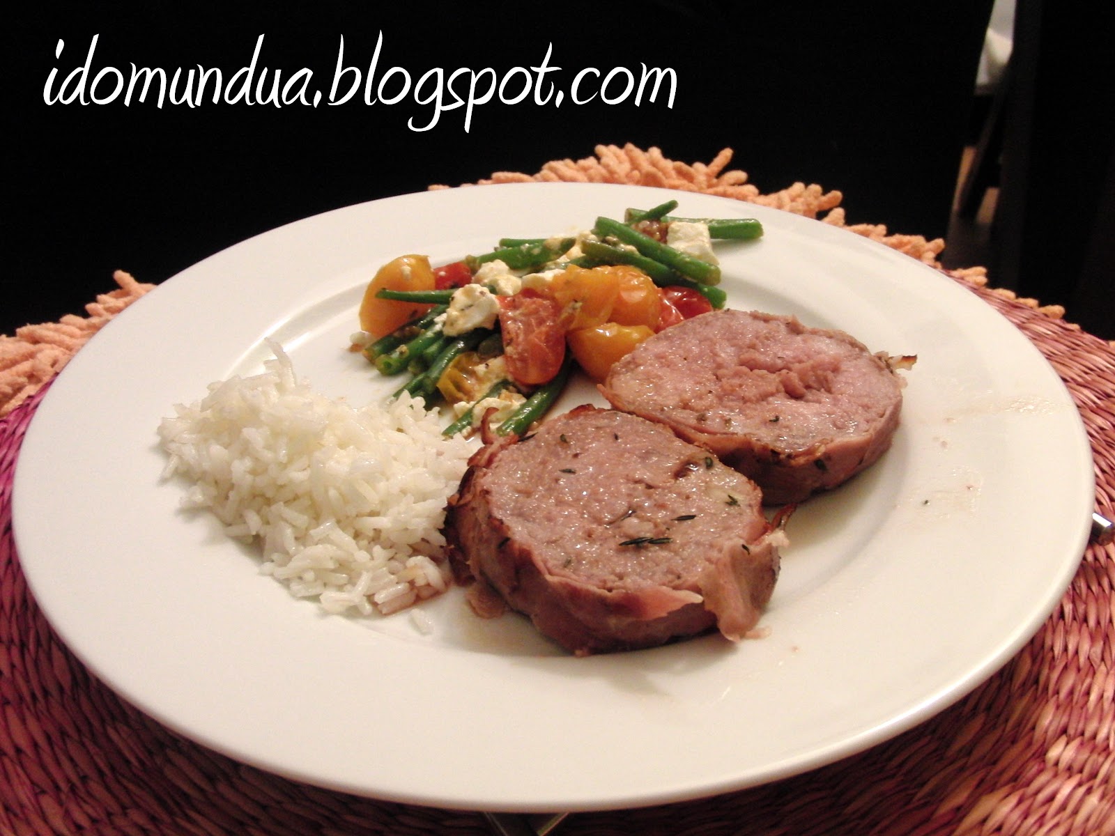 idomundua: ROLLO DE CARNE CON BACON
