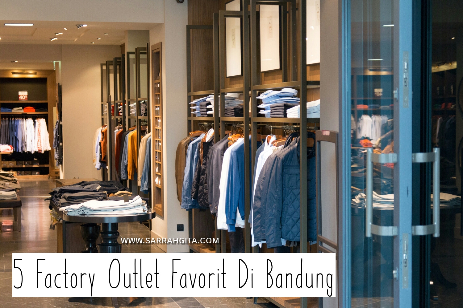5 Factory Outlet Favorit di Bandung