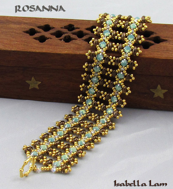 Beautiful Swarovski Crystal Beaded Patterns and Kits by Bead4Me / The ...
