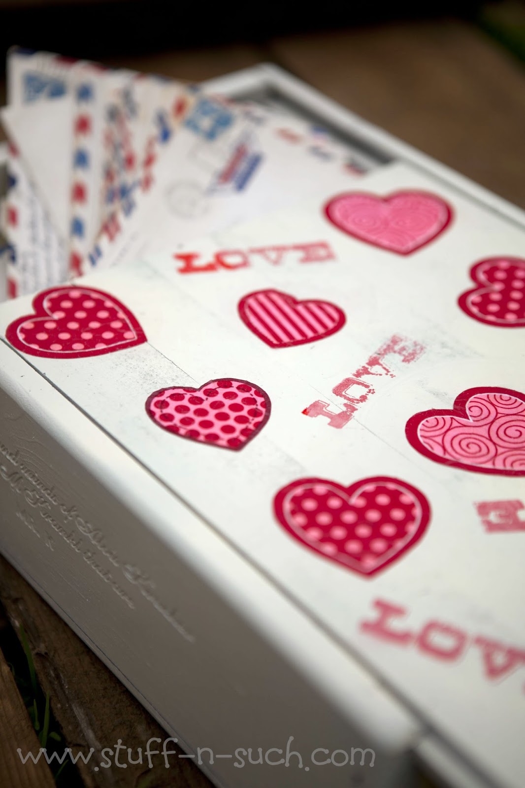 Stuff-n-Such By Lisa: Valentine Love Letter Keepsake Box