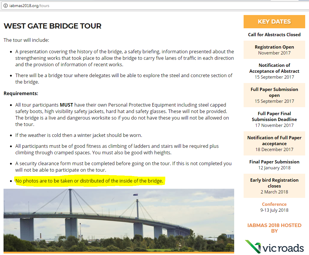 Impressive West Gate Bridge