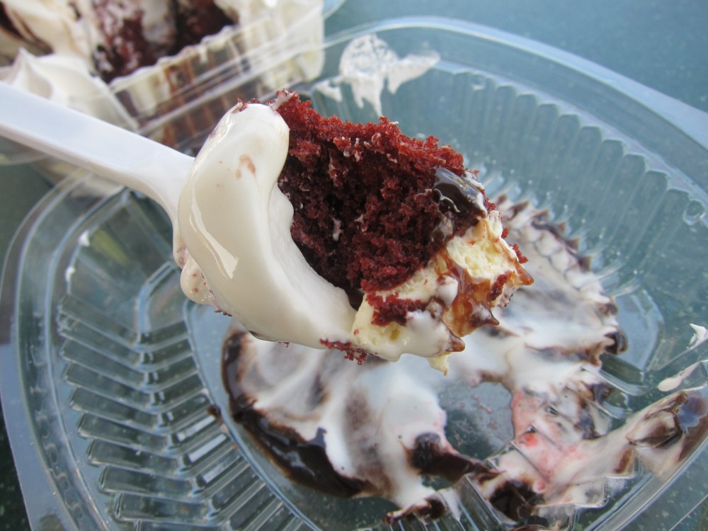 Review: Sonic - Red Velvet Molten Cake Sundae