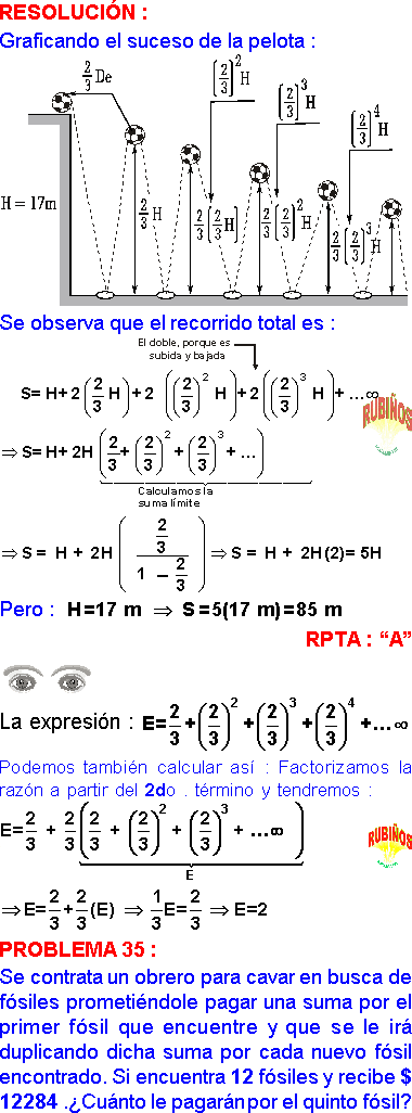 SERIES Y SUMATORIAS PROBLEMAS RESUELTOS OPERADOR SIGMA DE RAZONAMIENTO ...