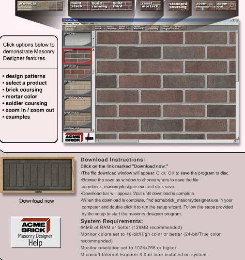 Nomeradona SketchUp VR: Download: Brick Texture Software