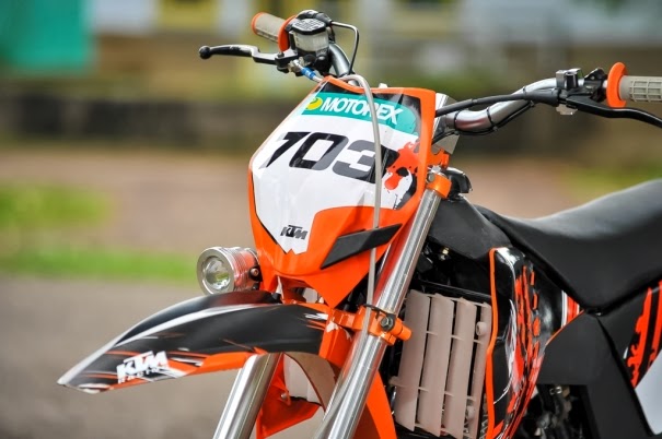 Suzuki Thunder 125 Modifikasi Aliran Trail Modal Rp15 Juta