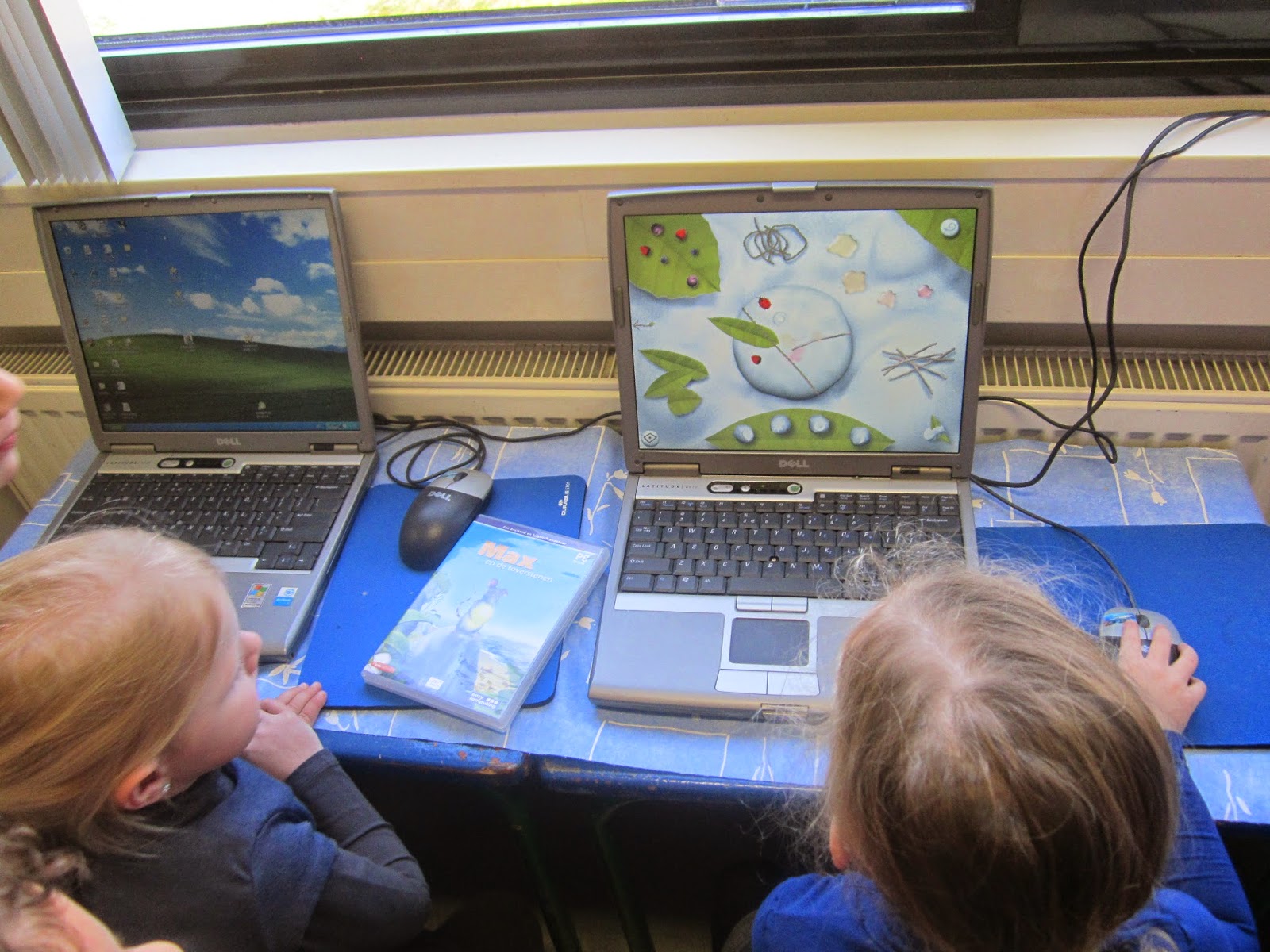 De Kikkerklas: We spelen een spel vandaag: We speelden het computerspel ...