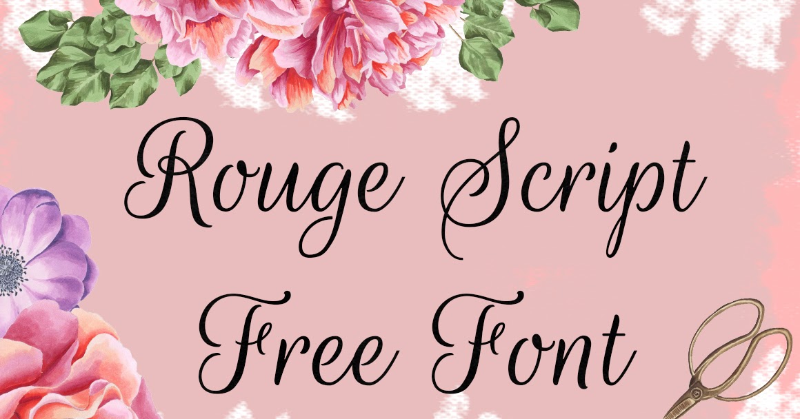 DLOLLEYS HELP: Rouge Script Free Font
