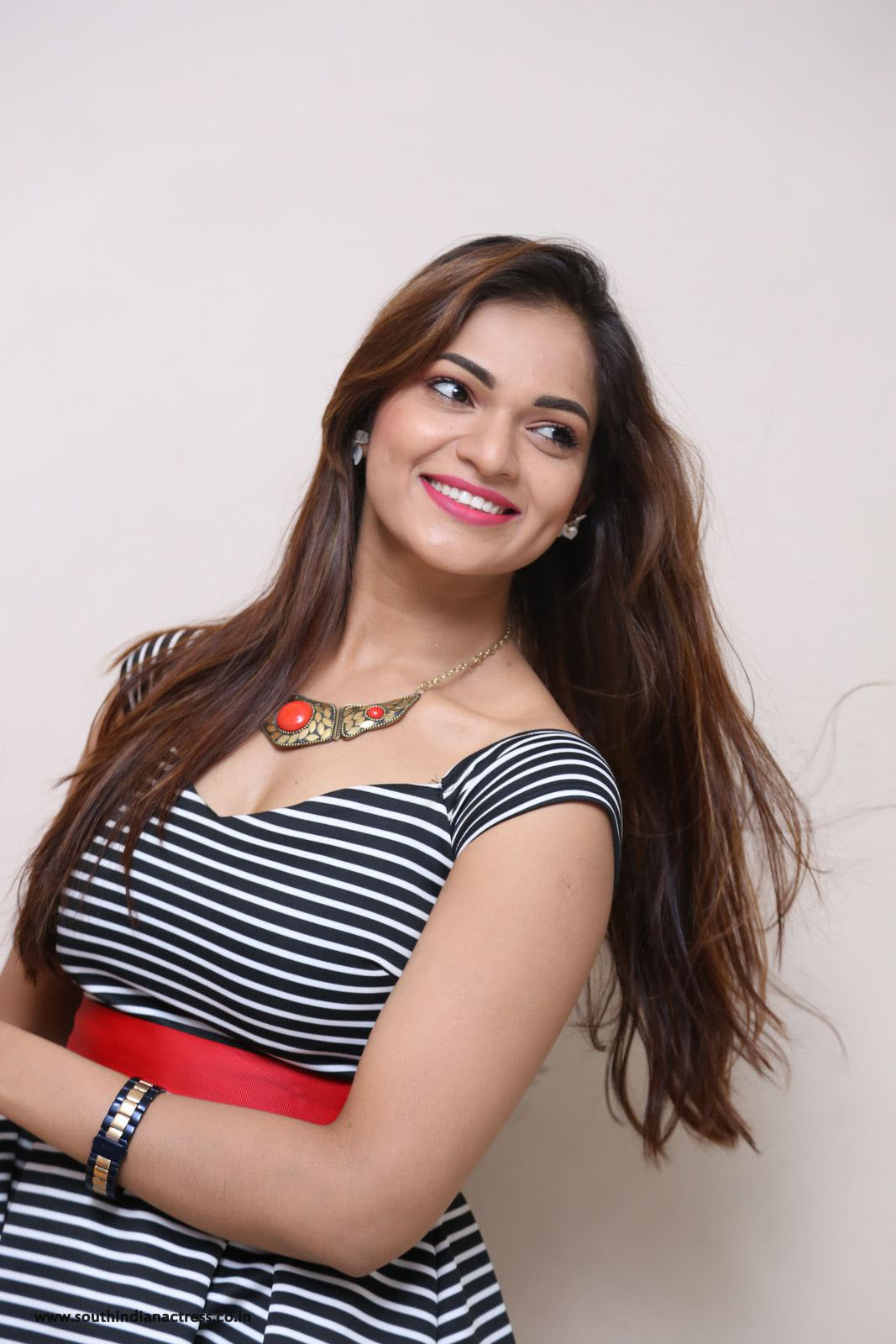Ashwini Stills At Pelliki Mundu Prema Katha Trailer Launch - South ...